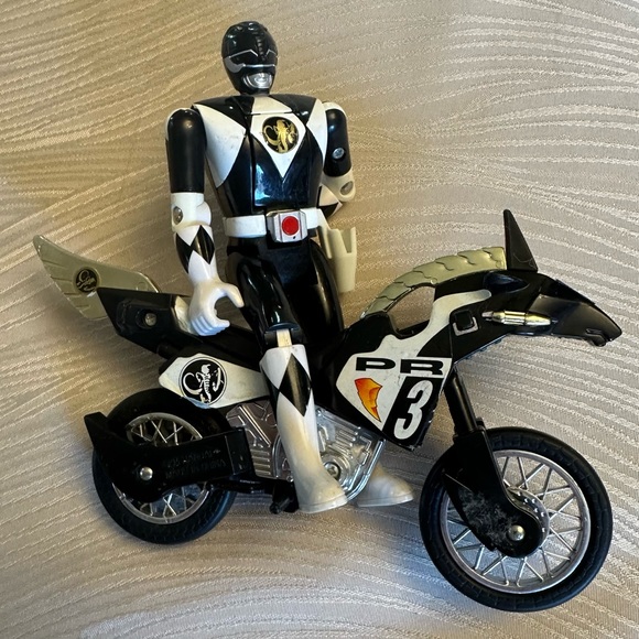 Power Ranger | Toys | Vintage 993 Bandai Power Rangers Black Power ...